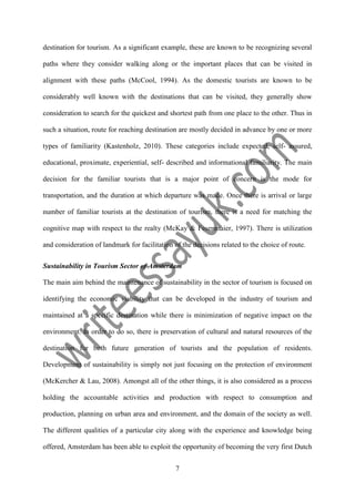 Tourism in amsterdam | PDF