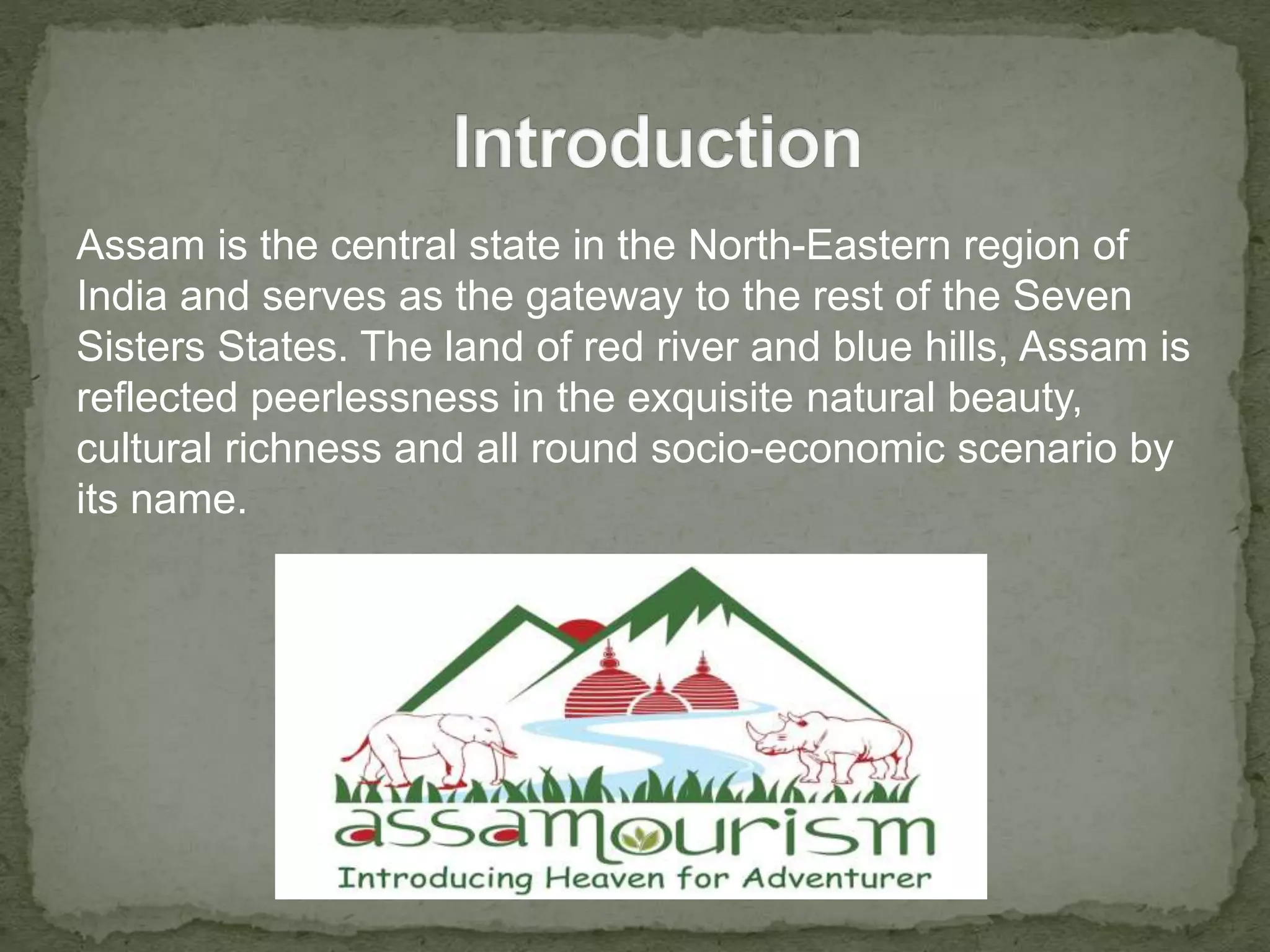 Tourism in Assam | PPTX