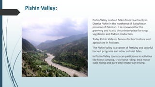 Tourism in Balochistan, Pakistan 2020 | PPTX