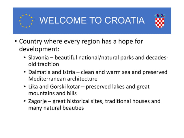 Tourism in Croatia (2014) | PPT