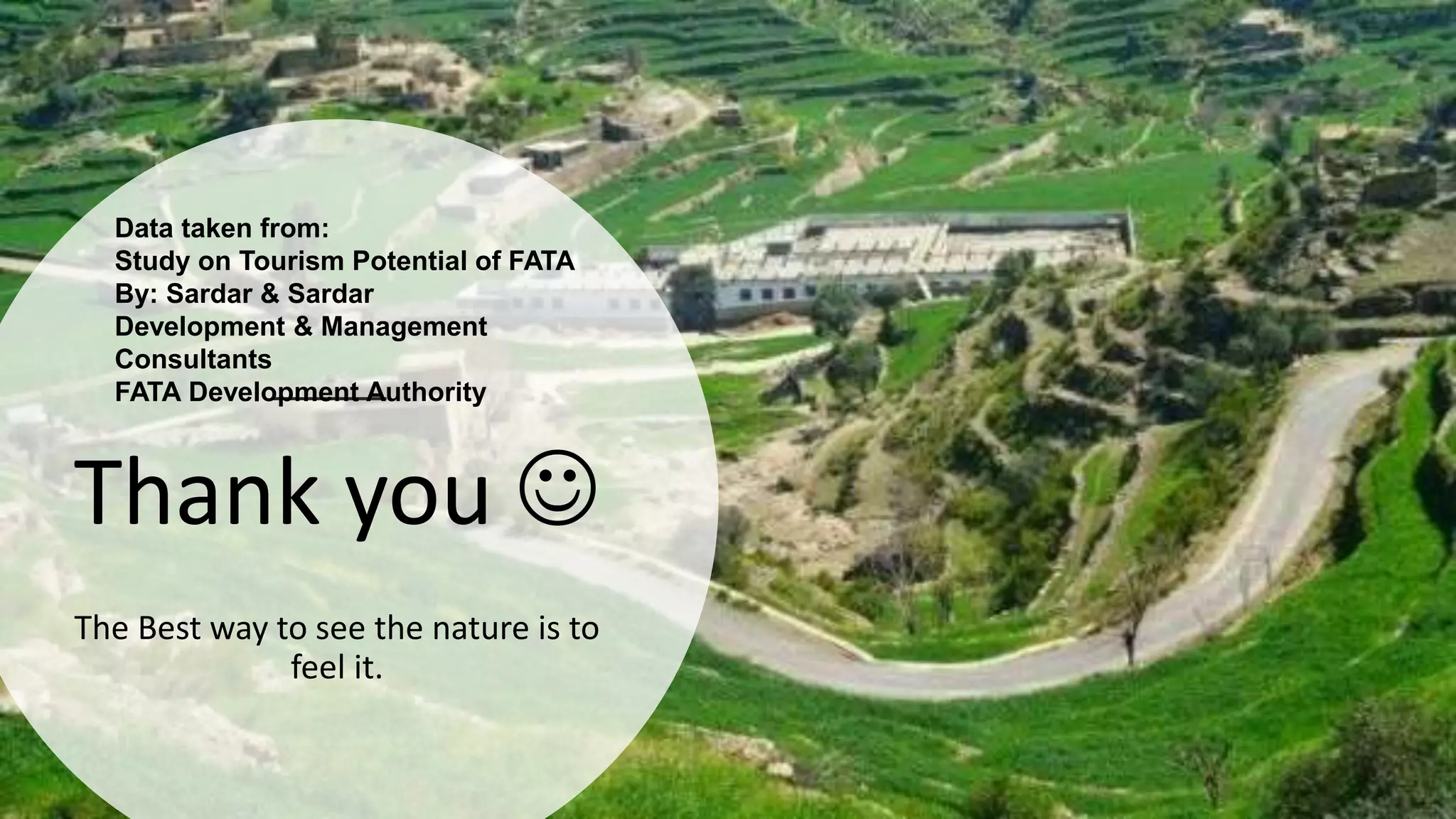 Tourism in FATA; KPK | PPTX