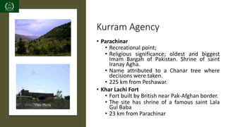 Tourism in FATA; KPK | PPTX