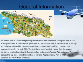 Tourism in Georgia | PPT
