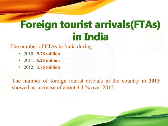 Tourism in India (ppt) | PPTX | Asia Travel | Travel Locations