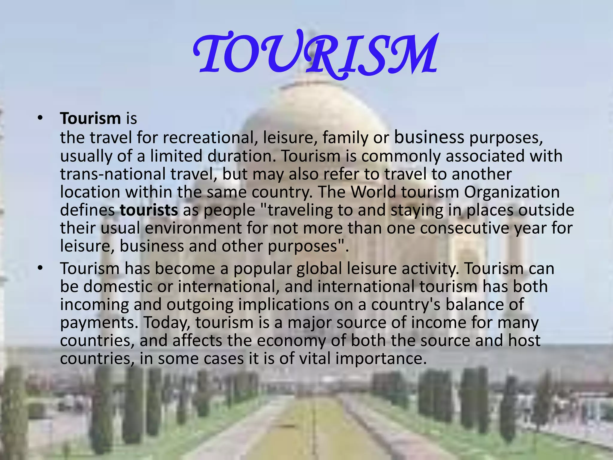 Tourism in india.. | PPTX