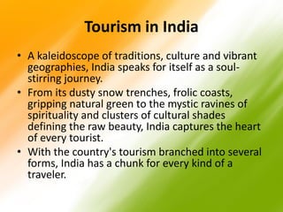 Tourism in india | PDF