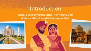 tourism in india.pptx this ppt tells about the various tourist places ...