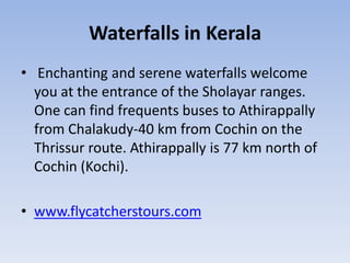 Tourism in kerala | PPTX
