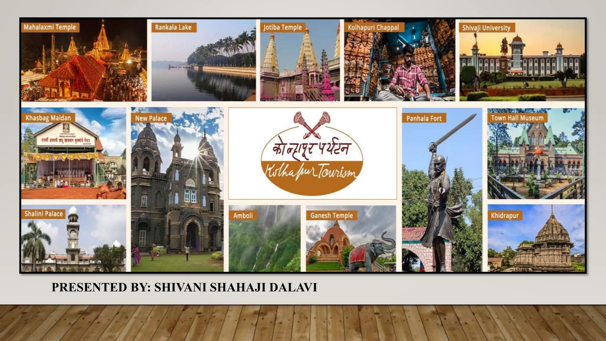 Tourism in Kolhapur, Some famous places in Kolhapur.pptx