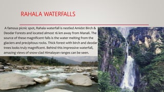 Tourism in manali | PPTX