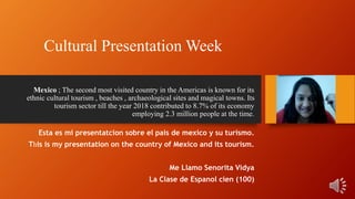 Tourism in Mexico - Introduction to Spanish | PPT