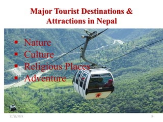 Tourism in Nepal: The brief introduction. | PPTX