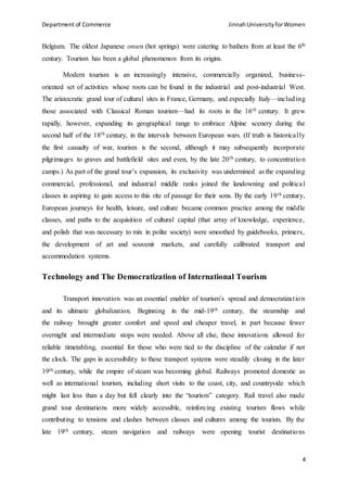 Tourism in pakistan report | DOCX