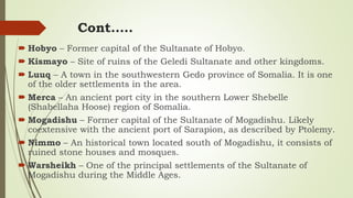 Tourism in somalia | PPT