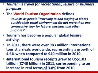 Tourism introduction | PPTX