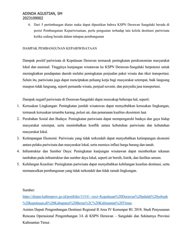 Tourism Life Cycle Kep. Derawan_Adinda Agustian.pdf