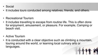 Tourism Management.pptx | Travel Preparation and Advice | Travel