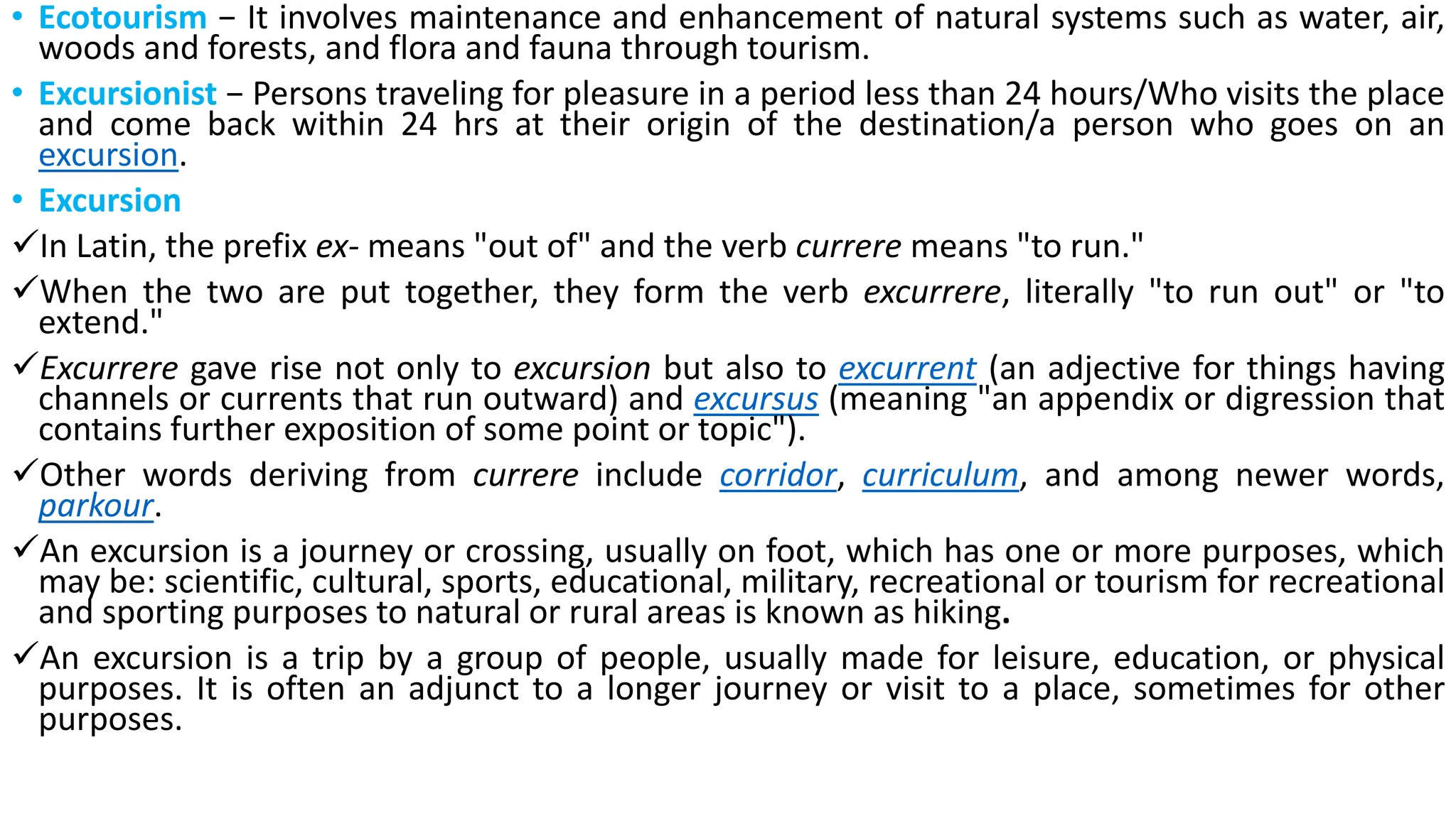 TOURISM MANAGEMENT TERMINOLOGY .pptx