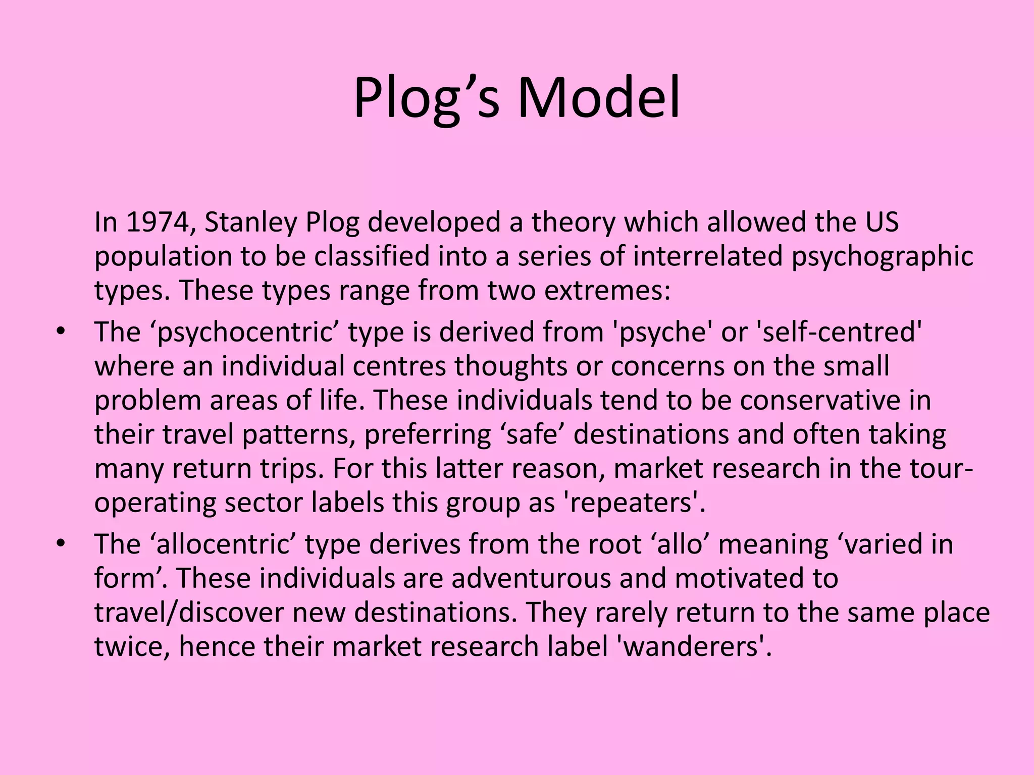 Tourism management fundamentals | PPTX