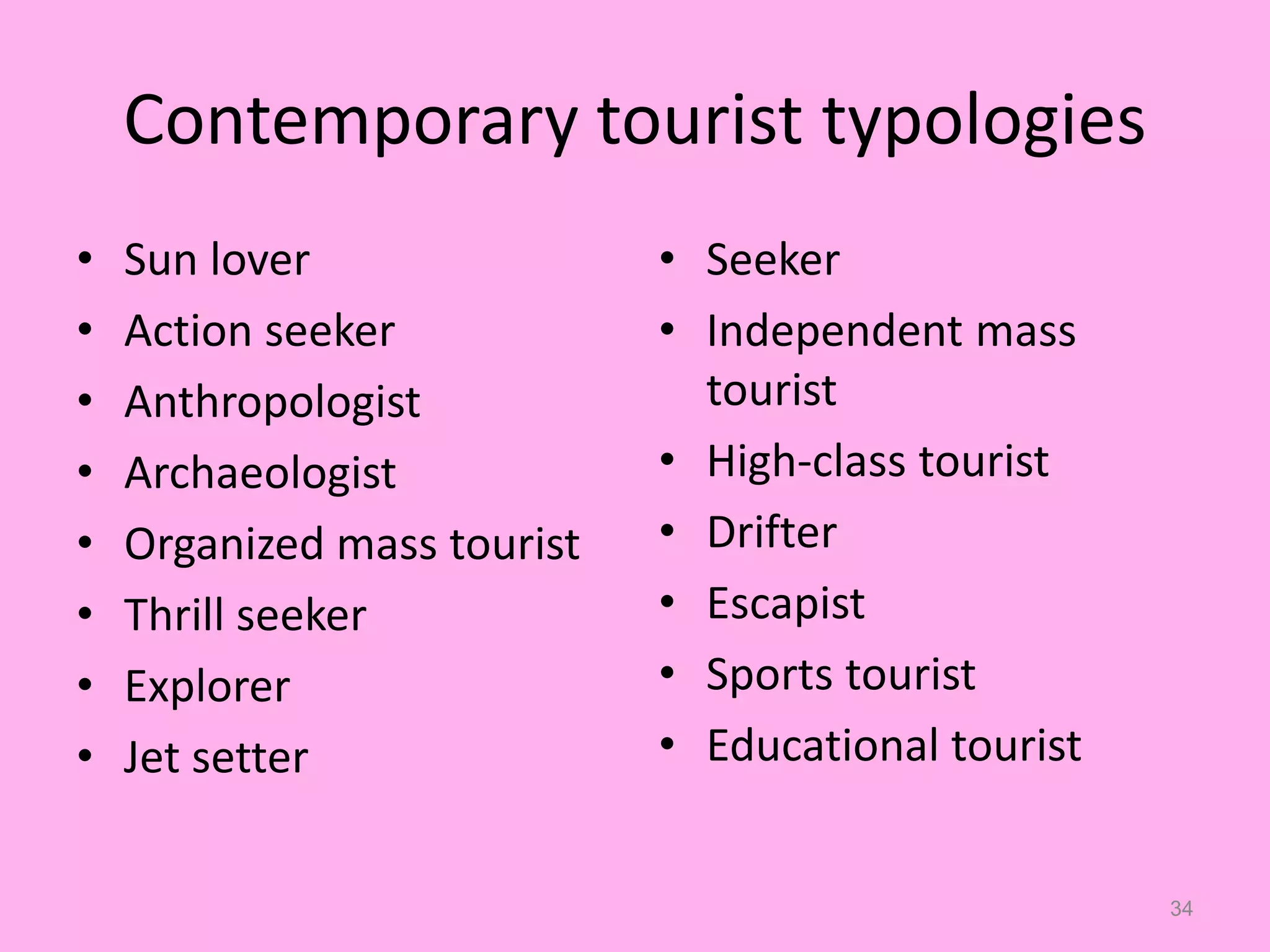 Tourism management fundamentals | PPTX