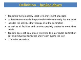 Tourism management fundamentals | PPTX