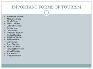 Tourism management program | PPT