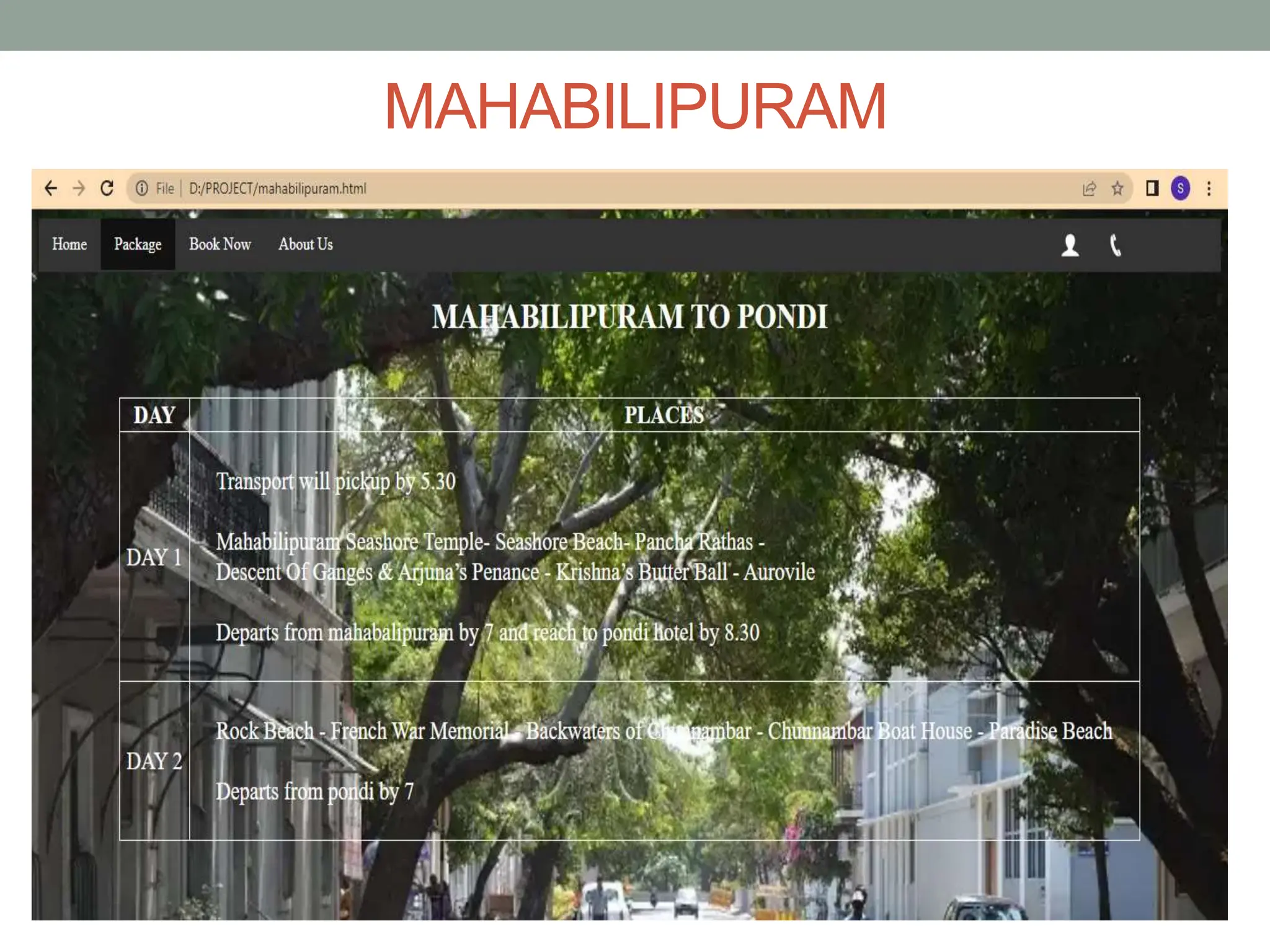 Tourism management system(website development).pptx