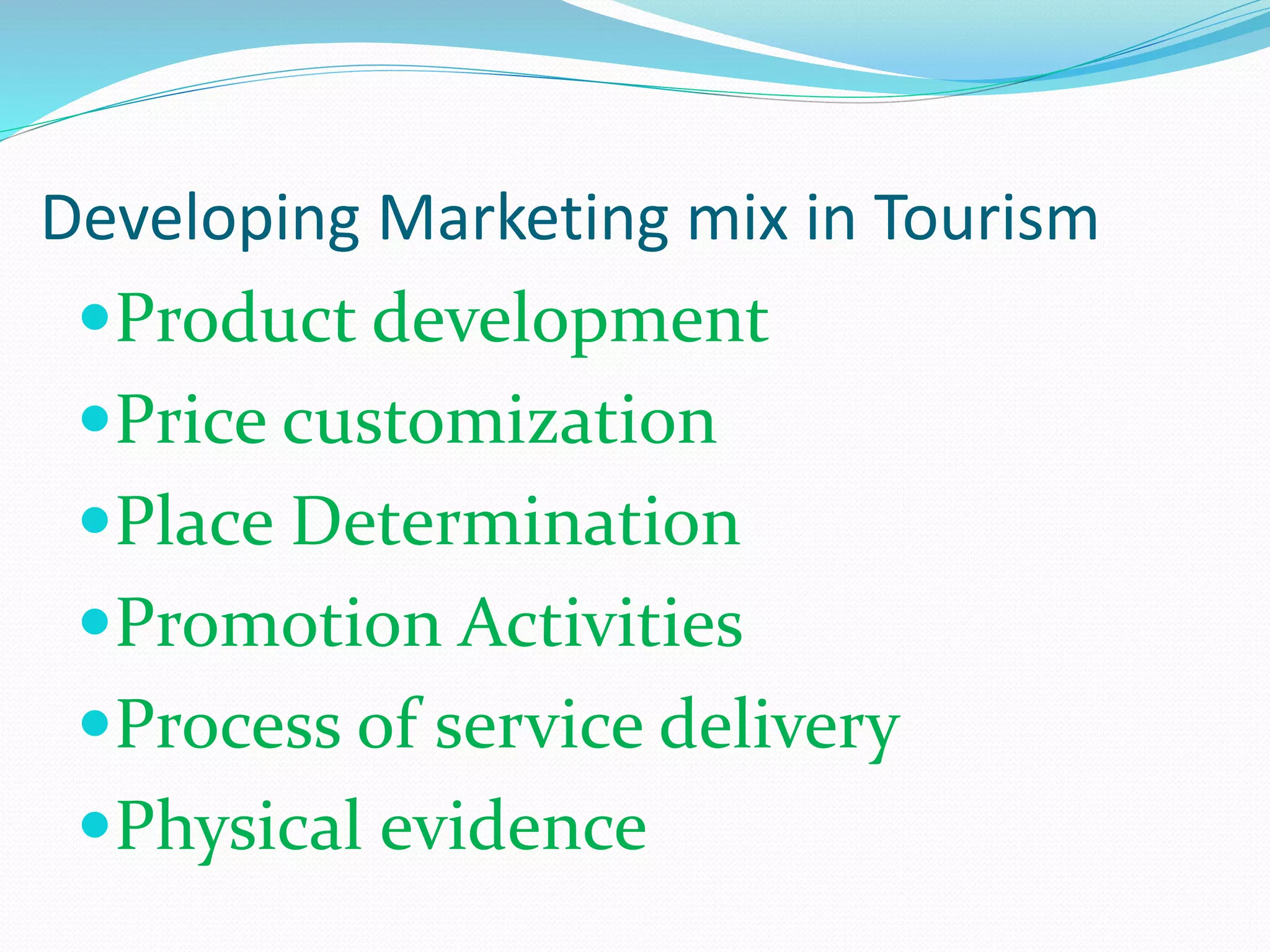 Tourism marketing | PPTX