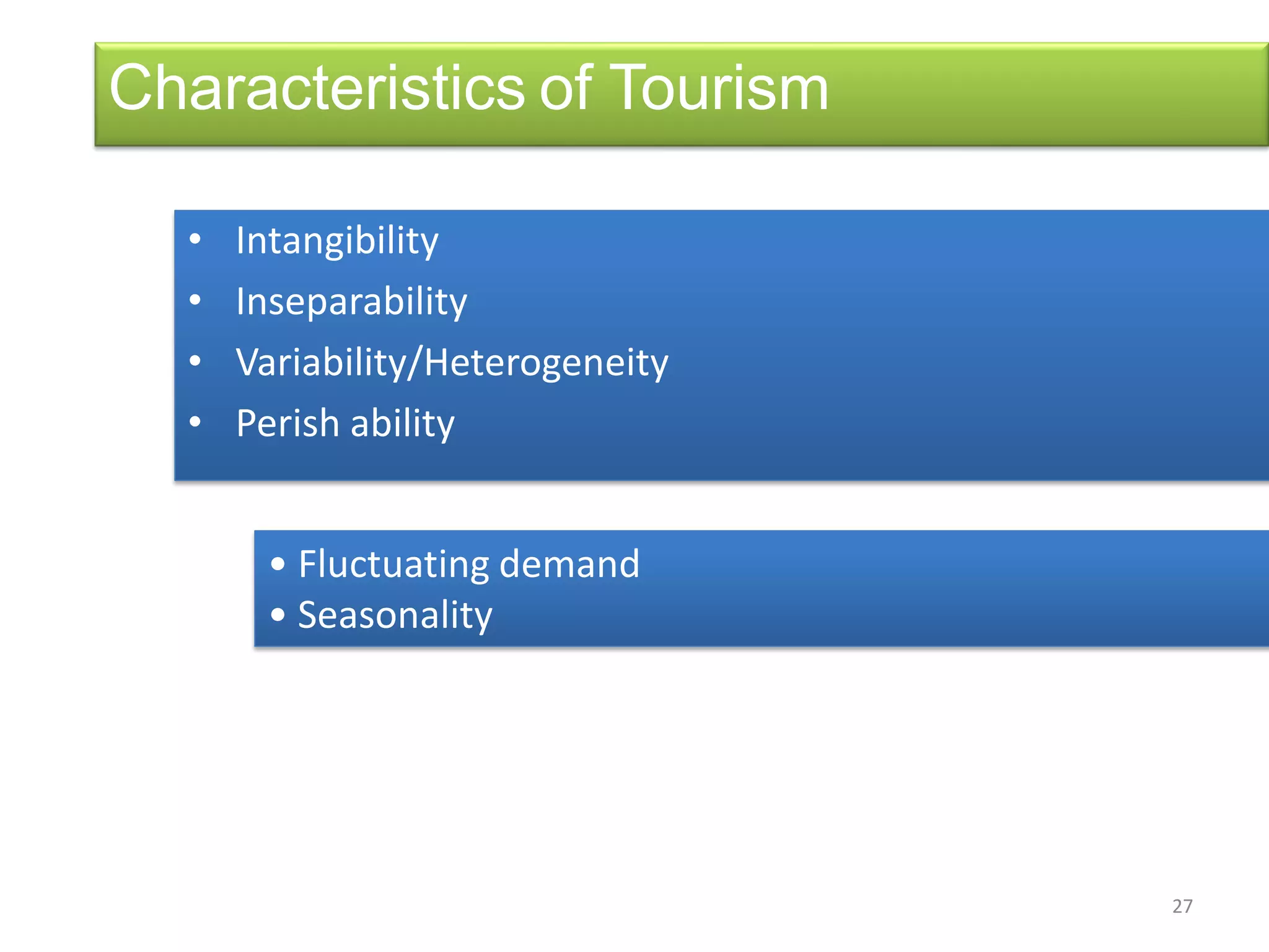 Tourism marketing: product | PDF