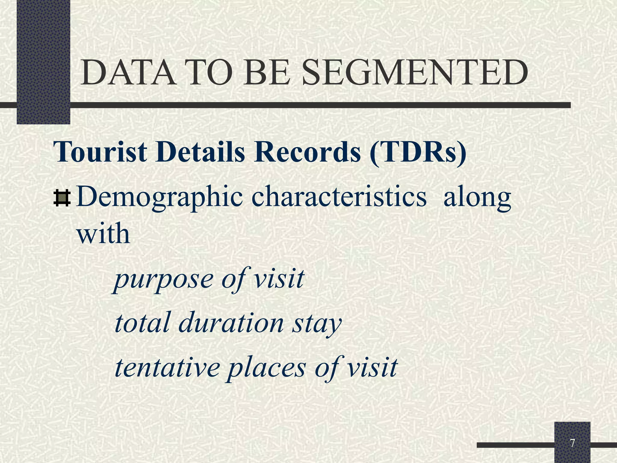 Tourism market segmentation in context of nepal | PPTX