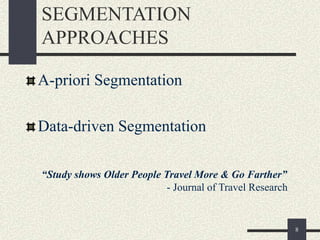 Tourism market segmentation in context of nepal | PPTX