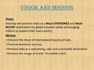 TOURISM AND HOSPITALITY SECTOR IN INDIA – RISE OF INDIA AS A TOURIST ...