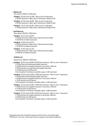 Tourism package examples | PDF