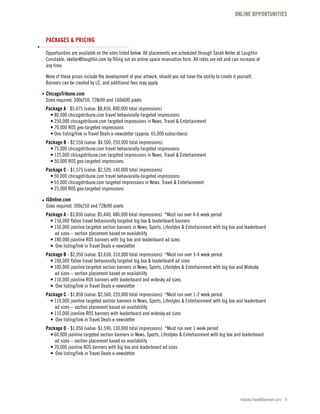 Tourism package examples | PDF