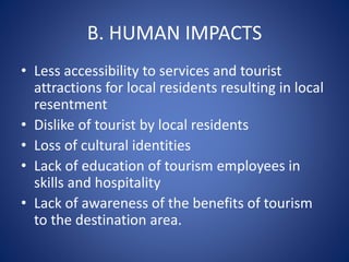Tourism planning and development (Introduction) | PPTX