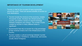TOURISM DEVELOPMENT | PPT