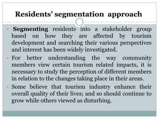 Gateway community resident perceptions of tourism development ...