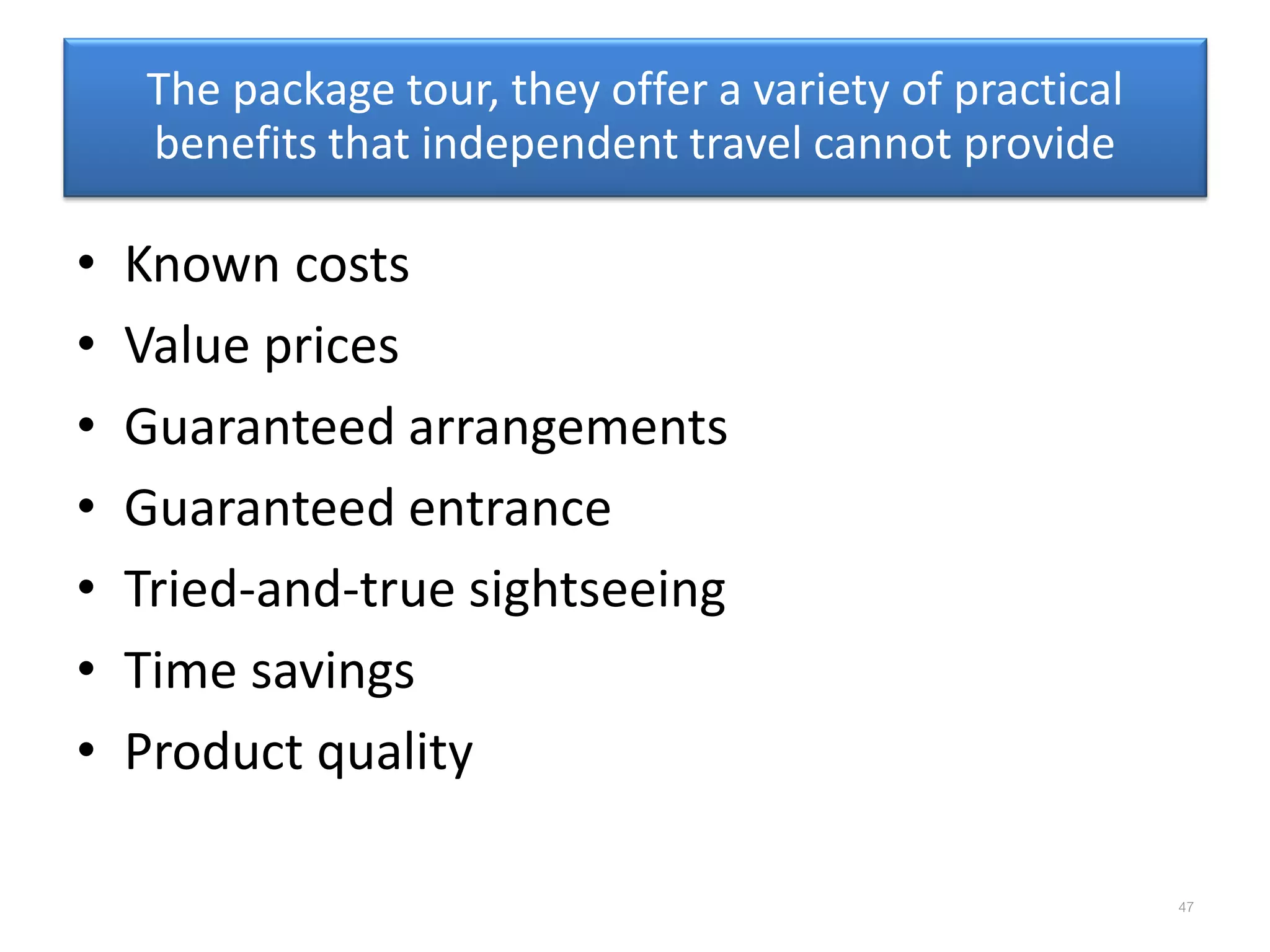 Tourism principles and practice | PDF