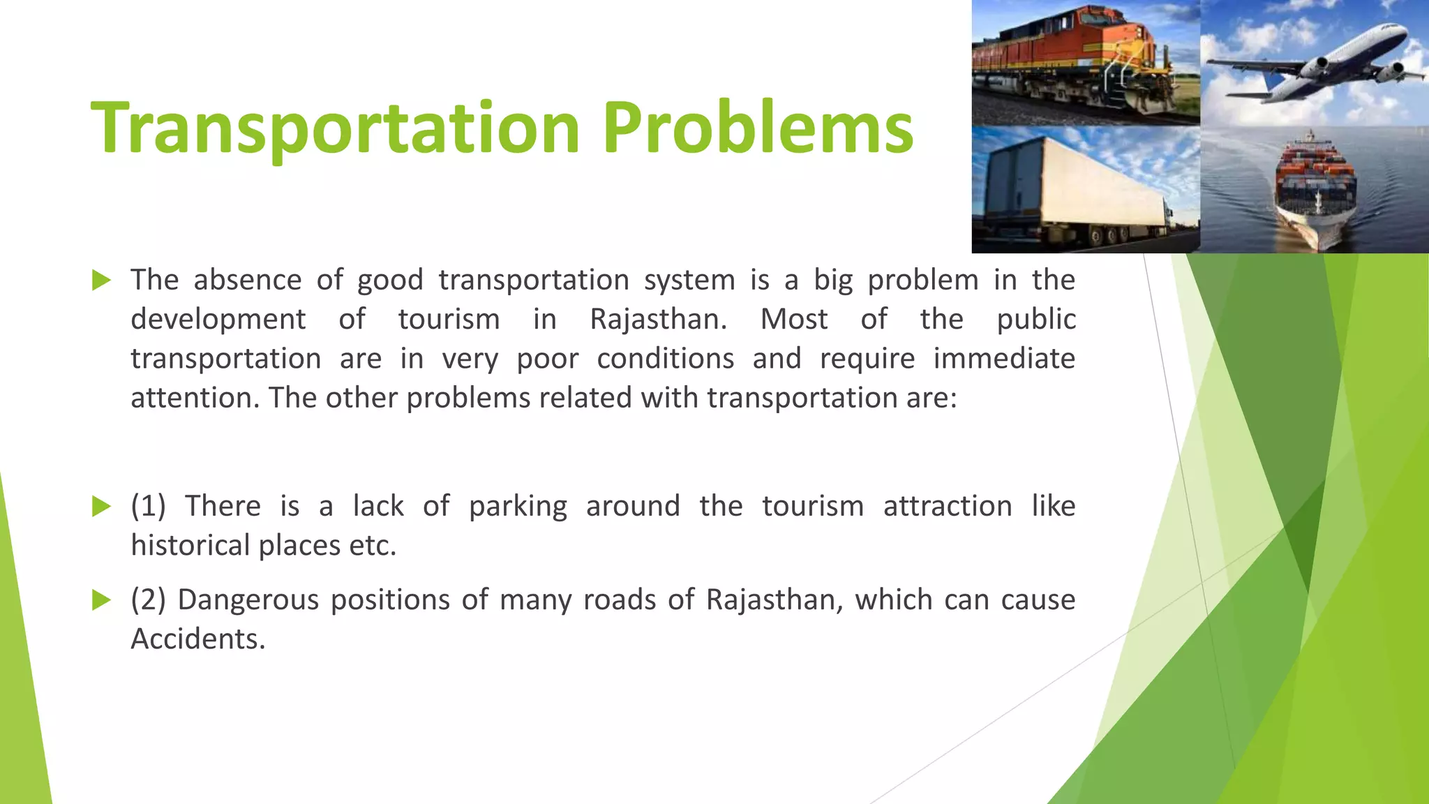 Tourism problems & their solutions | PPTX