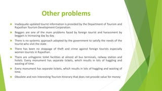 Tourism problems & their solutions | PPTX | Asia Travel | Travel Locations