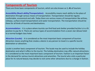Tourism product (1) | PPTX | Travel Preparation and Advice | Travel