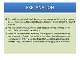 Tourism product (1) | PPTX