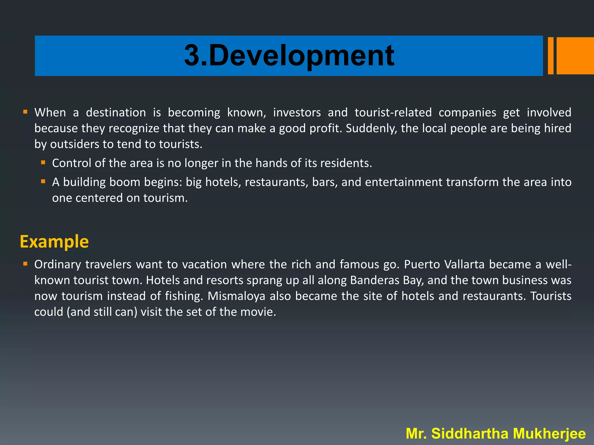 Tourism product life cycle siddhartha mukherjee | PPT