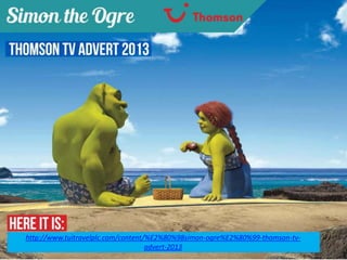 Tourism product of TUI | PPTX