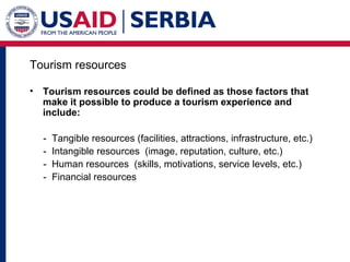 Tourism resources | PPT