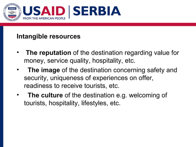 Tourism resources | PPT