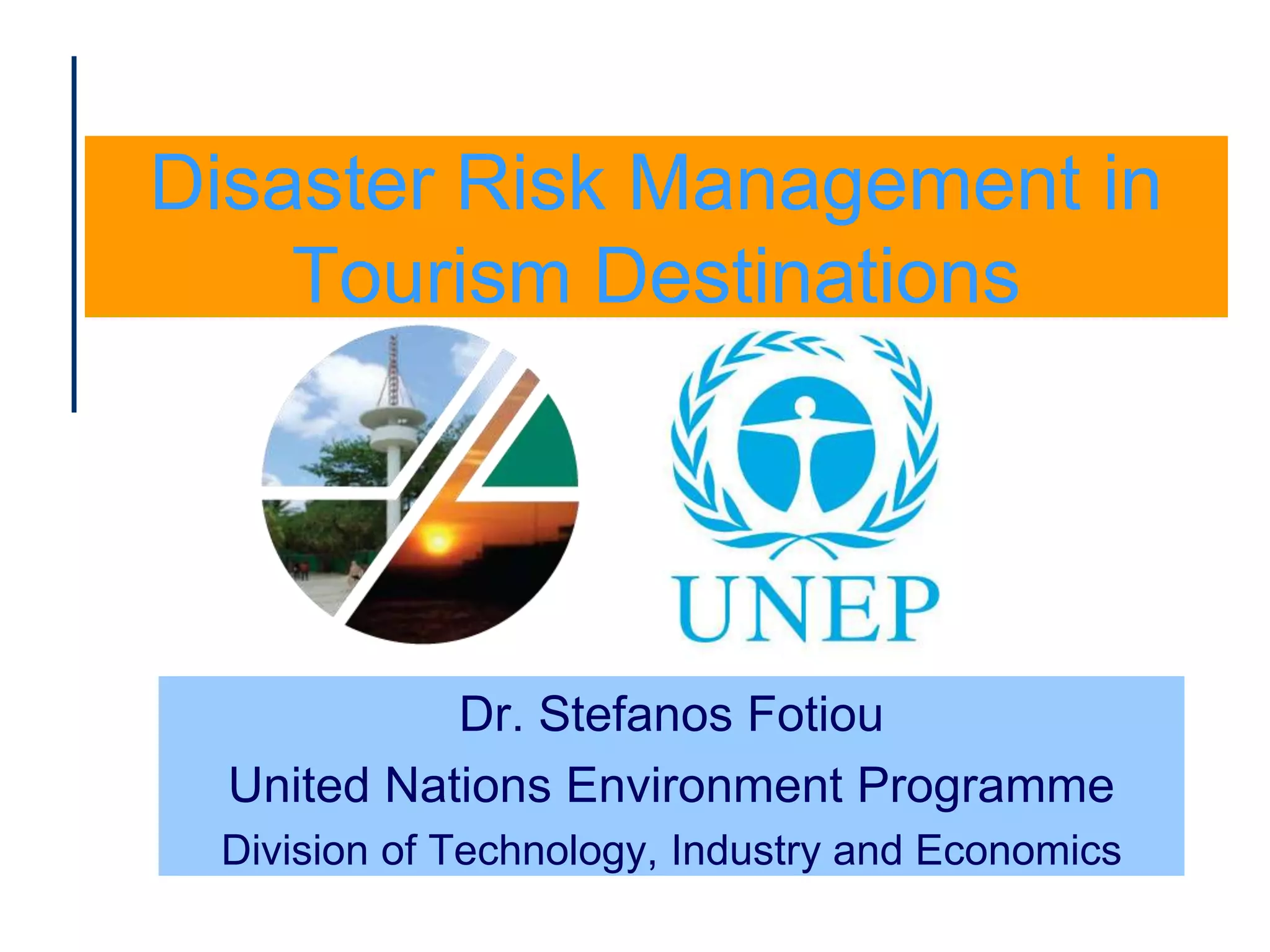 Risk Management in Tourism Destinations | PPTX