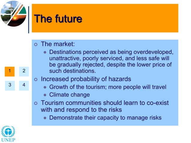 Risk Management in Tourism Destinations | PPTX | Travel Preparation and ...