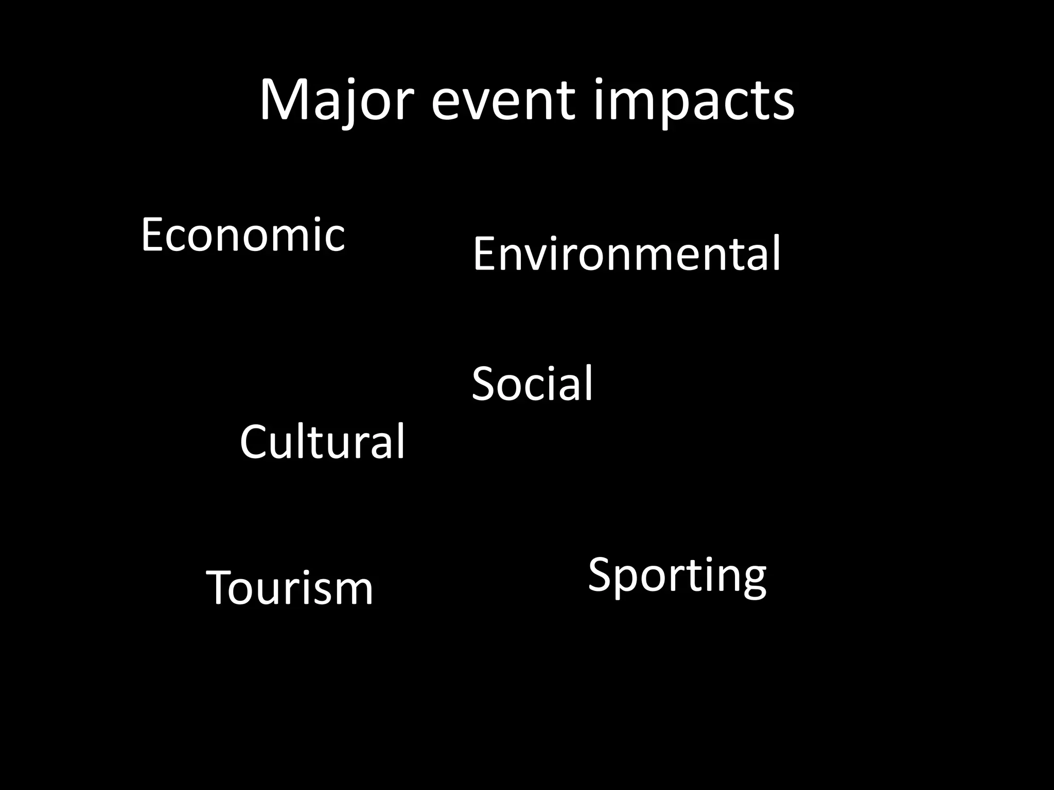 The Events Economic Impact Machine | PPTX
