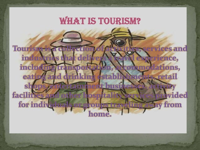 Tourism theory and practice | PPT